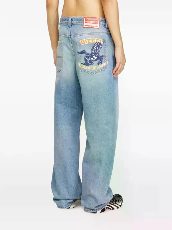 DIESEL® D-macro Relaxed Jeans