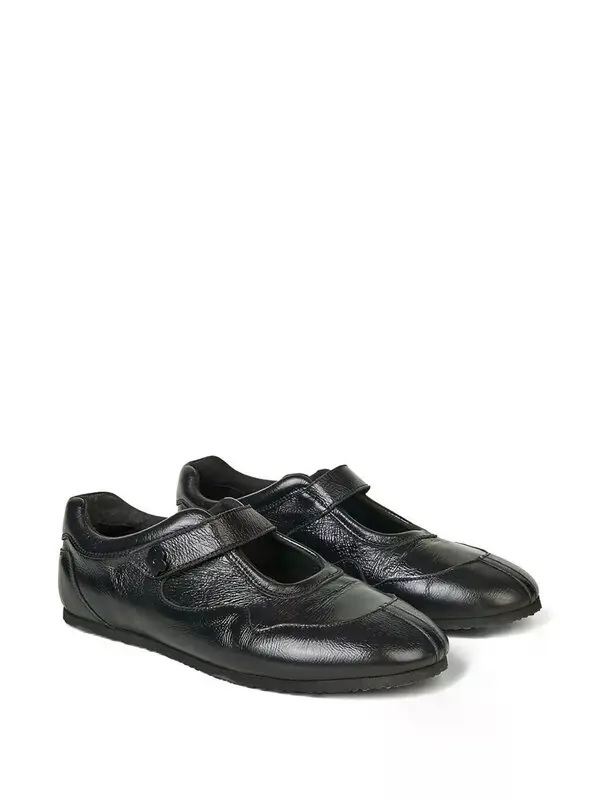 Cecilie Bahnsen Cosmo Leather Sneakers - Black