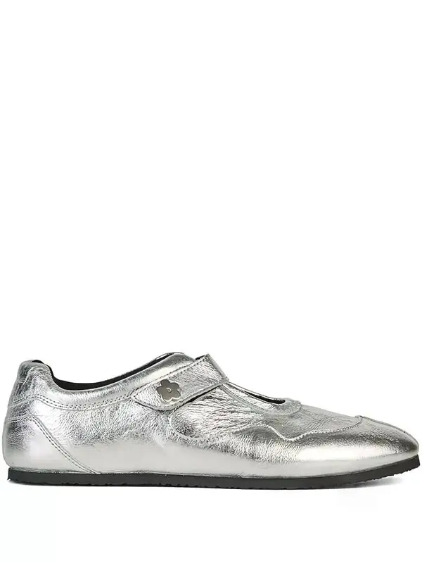 Cecilie Bahnsen Cosmo Flower-detail Sneakers - Silver