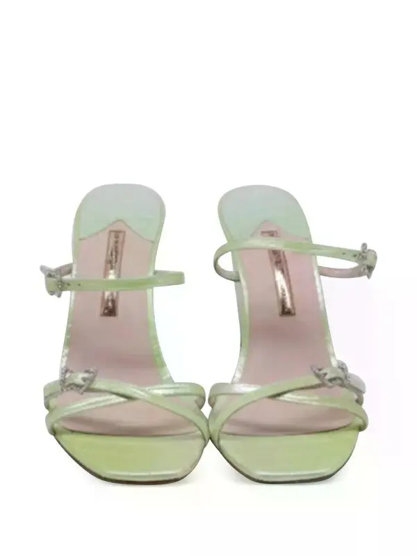 SOPHIA WEBSTER Croc-embossed Wedge Sandals