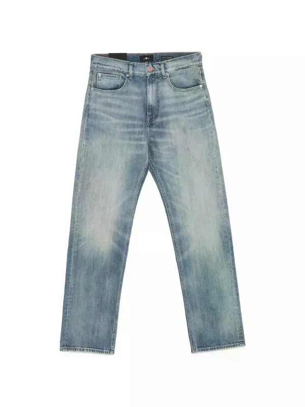 7 For All Mankind Easy Straight Denim Jeans