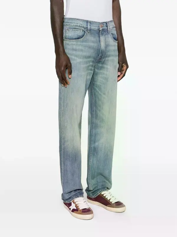 7 For All Mankind Easy Straight Denim Jeans