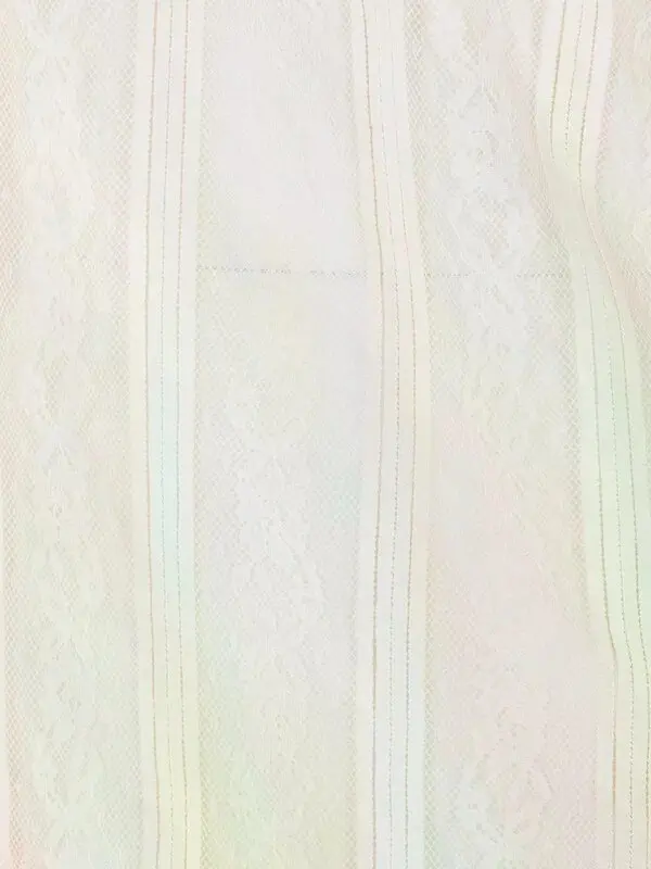 TWINSET Lace High-neck Blouse