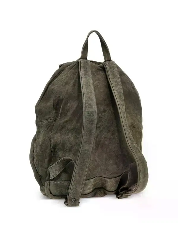 GIORGIO BRATO Leather Zip Backpack