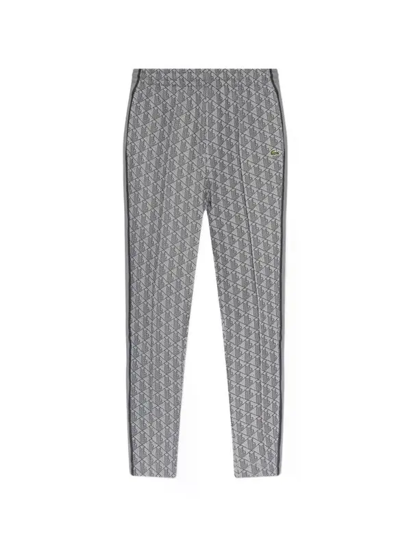 Lacoste Patterned Track Pants - Grey