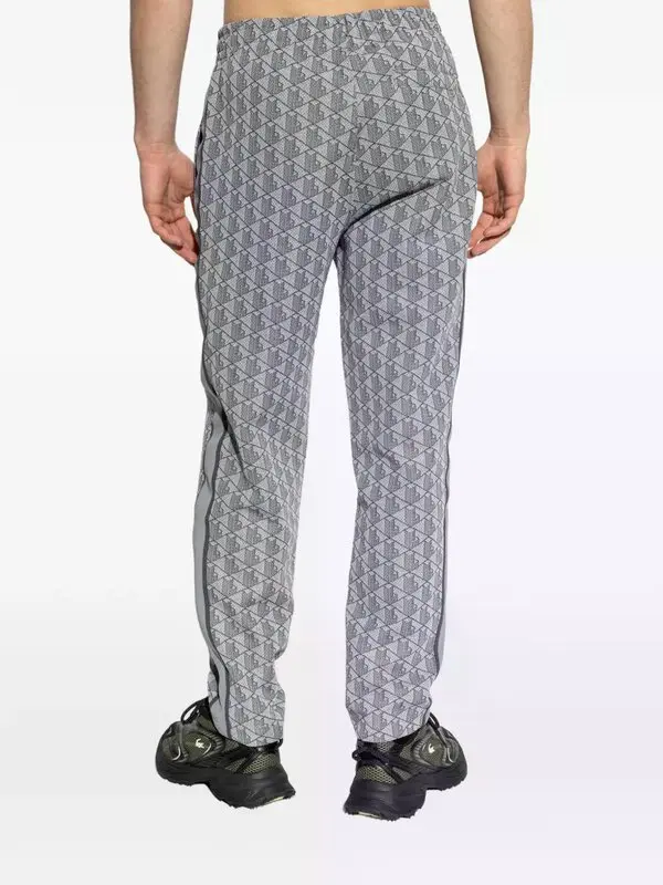 Lacoste Patterned Track Pants - Grey