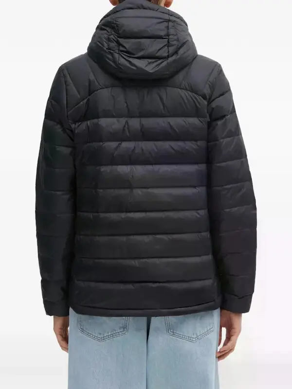Fjallraven Logo-detail Padded Jacket - Black