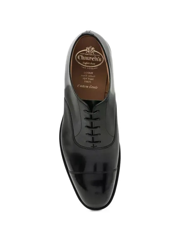 Church's Leather Oxford Shoes - Black