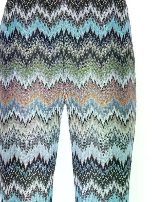 Missoni Chevron Flared Trousers