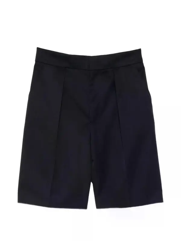 Victoria Beckham Pleated Front Shorts