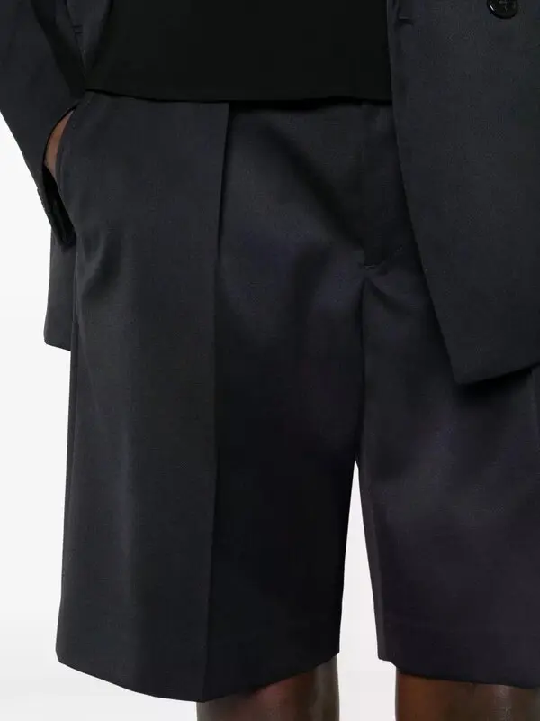 Victoria Beckham Pleated Front Shorts