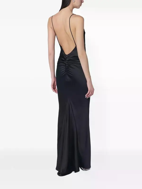 Andamane Ninfea Slip Maxi Dress - Black