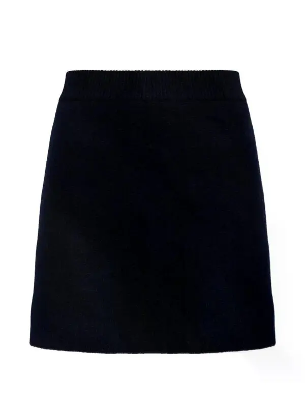 LISA YANG Clare Ribbed Mini Skirt