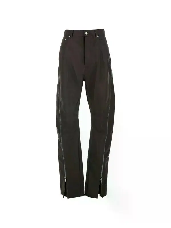 Rick Owens Temple Bolan Banana Zip-detail Trousers