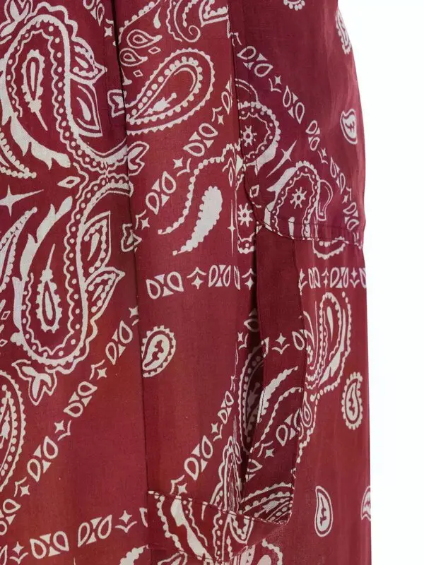 VENUJA Bandana-print Drawstring Trousers