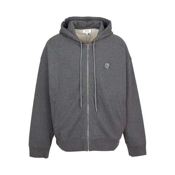 Maison Kitsuné Fox Head Zip-up Hoodie