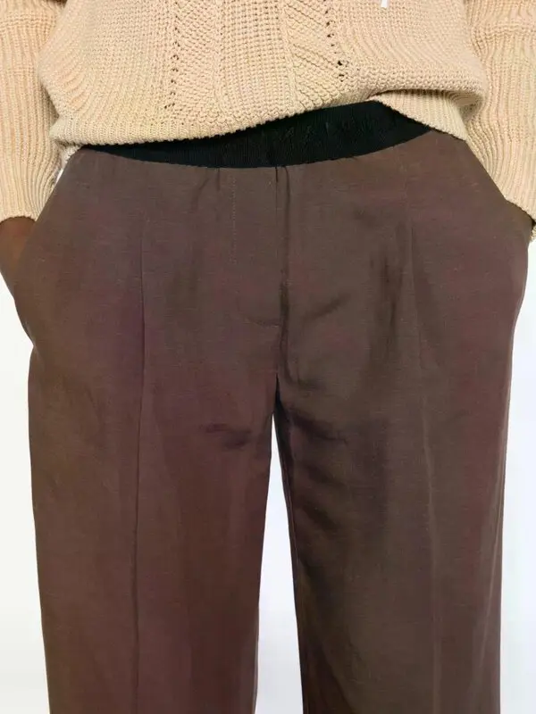 ERMANNO FIRENZE Elasticated Waistband Trousers