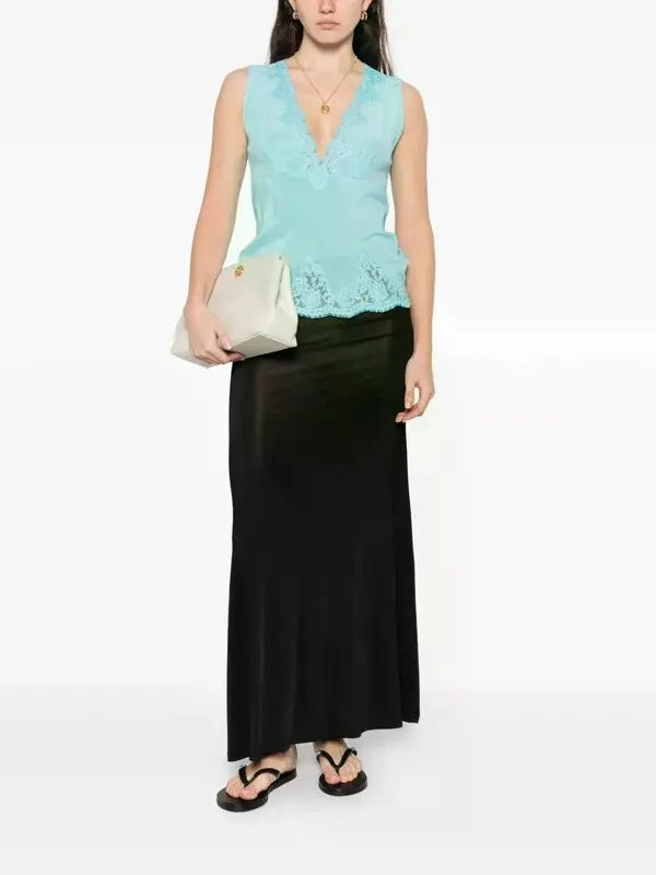 ERMANNO FIRENZE Lace-detail Top