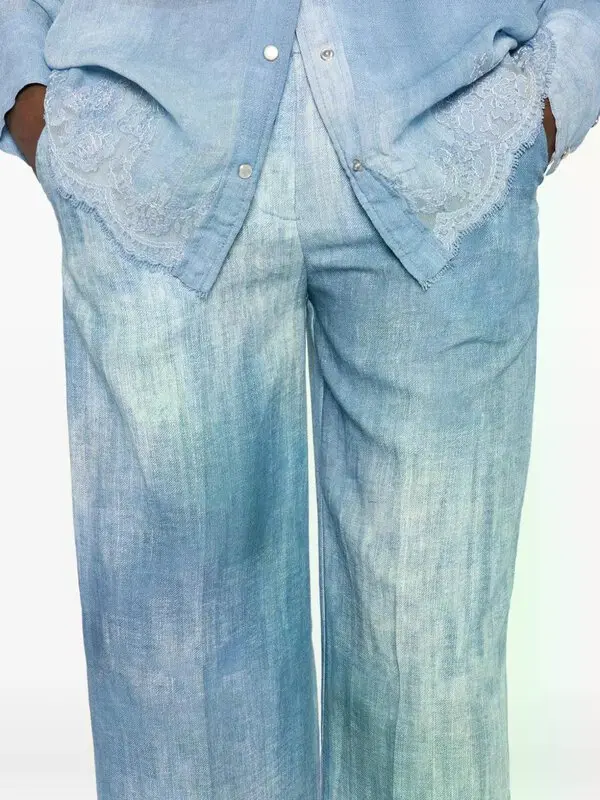ERMANNO FIRENZE Tie-dye Trousers