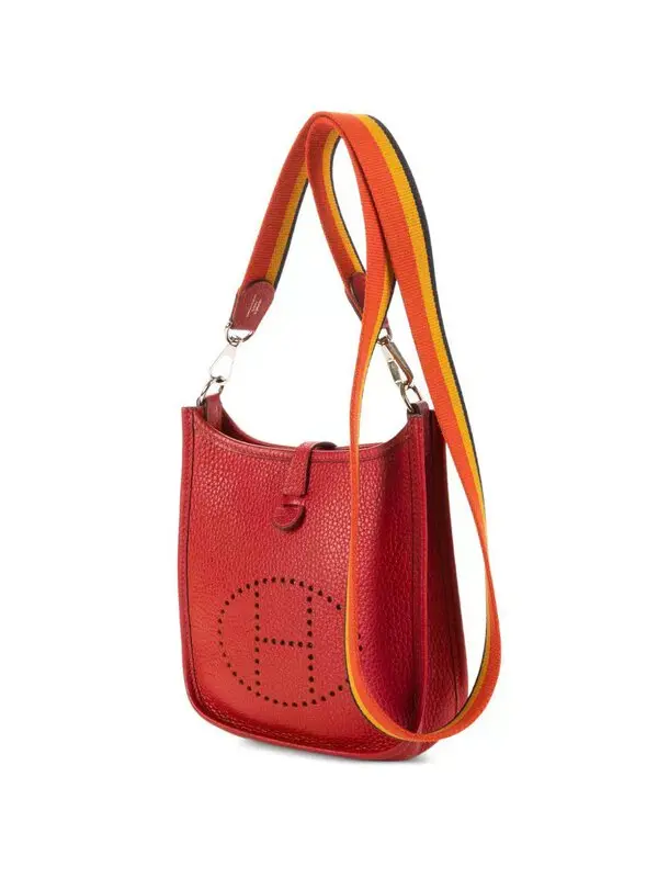 Hermès Mini Evelyne Shoulder Bag - Red