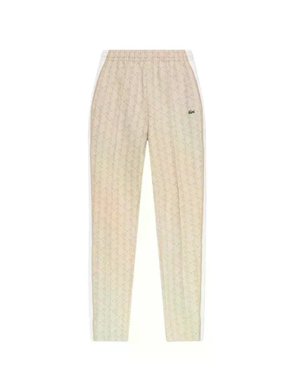 Lacoste Patterned Track Pants - Neutrals