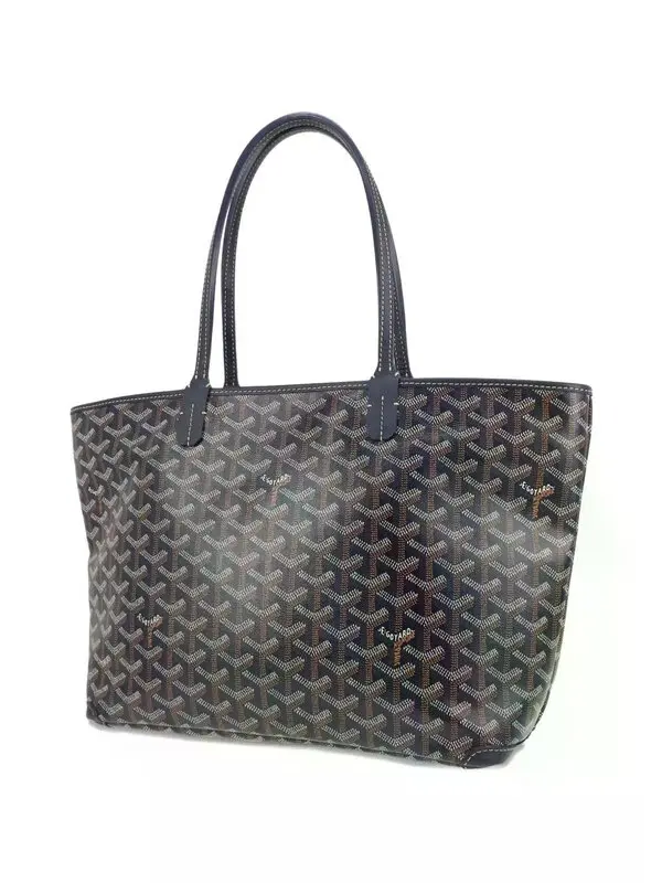 Goyard 2020s Artois Leather Tote Bag - Brown
