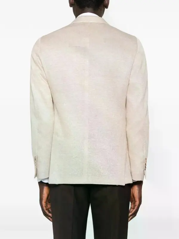 LARDINI Single-breasted Blazer - Neutrals