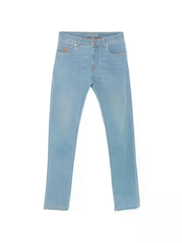 Corneliani Classic Five-pocket Jeans - Blue