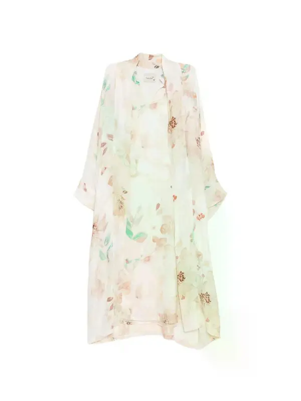 BAMBAH Kaftan Dress With Floral Print