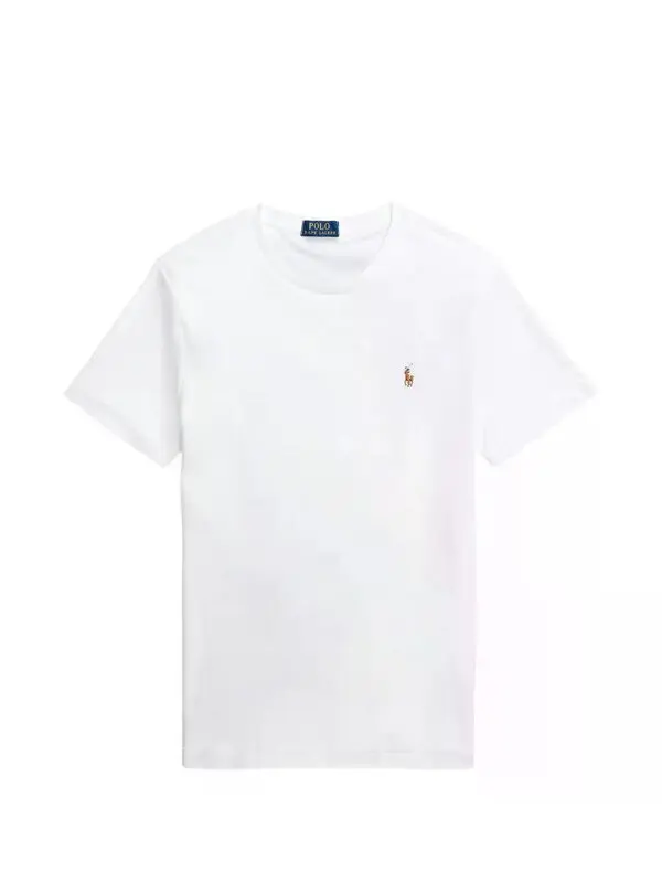 Polo Ralph Lauren Logo-embroidered T-shirt - White