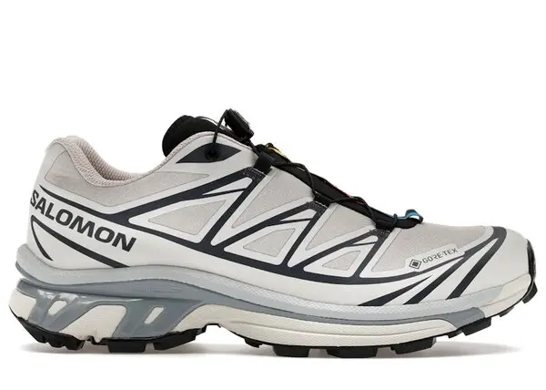 SALOMON Xt-6 Gore-tex Sneakers - Silver Cloud/black