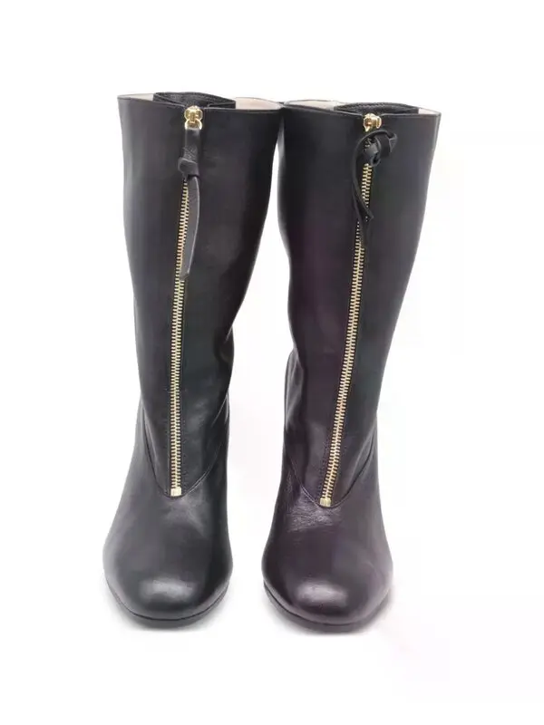 STUART WEITZMAN Front-zipped Heeled Boots