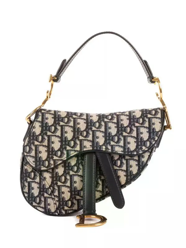 Dior Mini Saddle Shoulder Bag - Neutrals