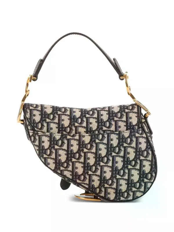 Dior Mini Saddle Shoulder Bag - Neutrals