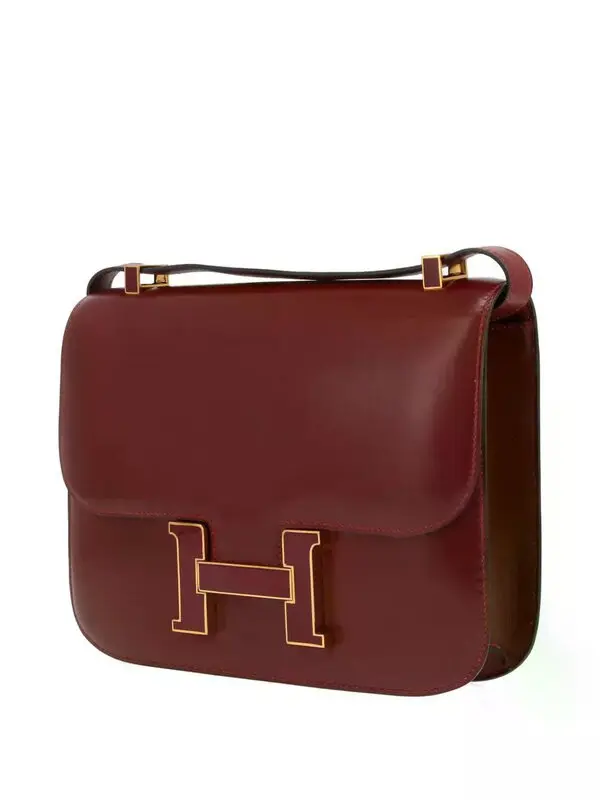 Hermès 1982 Constance Leather Crossbody Bag - Red
