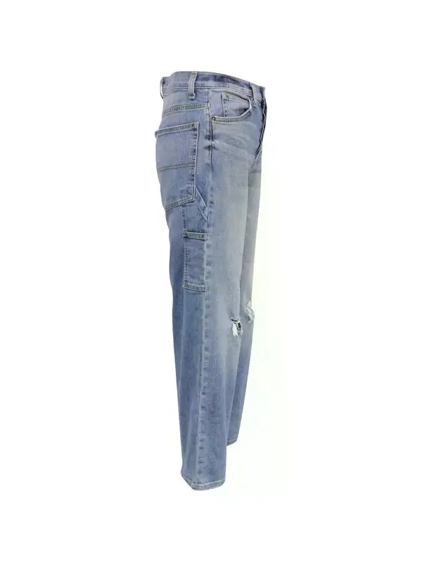 NILI LOTAN Cropped Flare Jeans