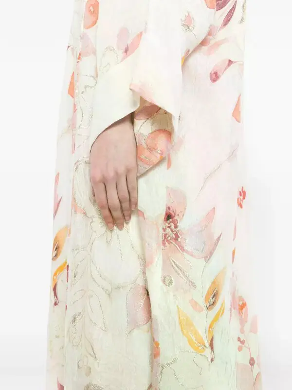 BAMBAH Kaftan Dress With Floral Print