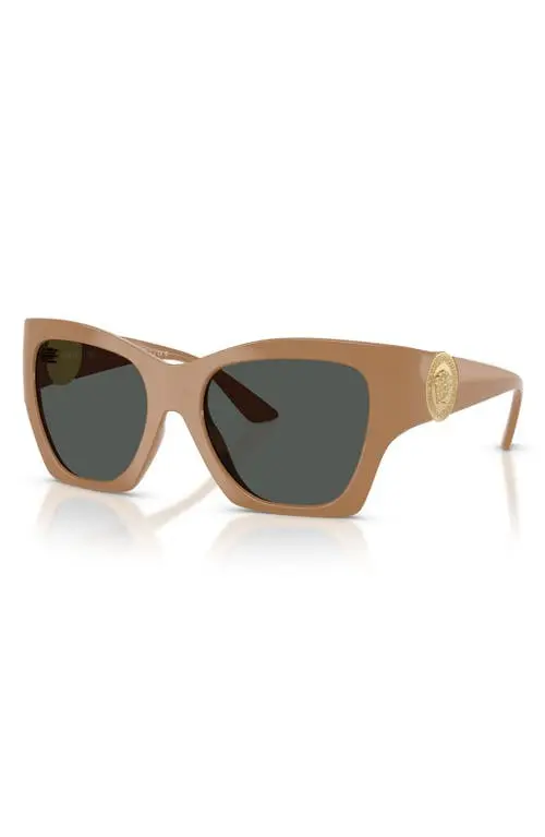 Versace 54mm Irregular Sunglasses