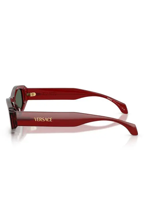 Versace 54mm Irregular Sunglasses