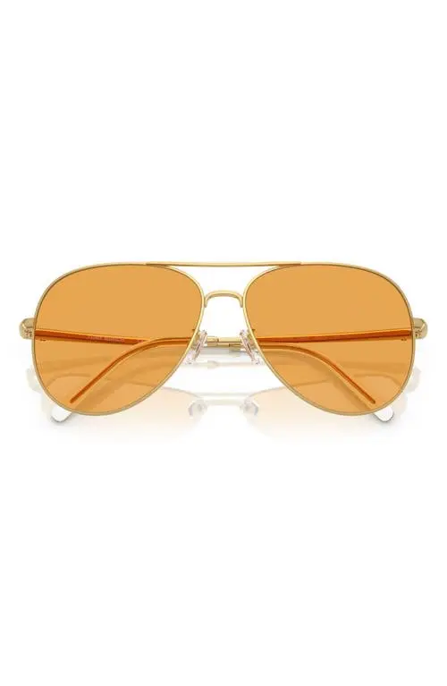 Tory Burch 58mm Pilot Sunglasses - Orange