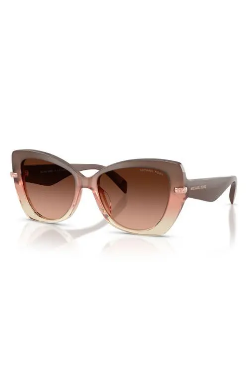 Michael Kors Butterfly Sunglasses - Soft Pink Gradient/soft Pink