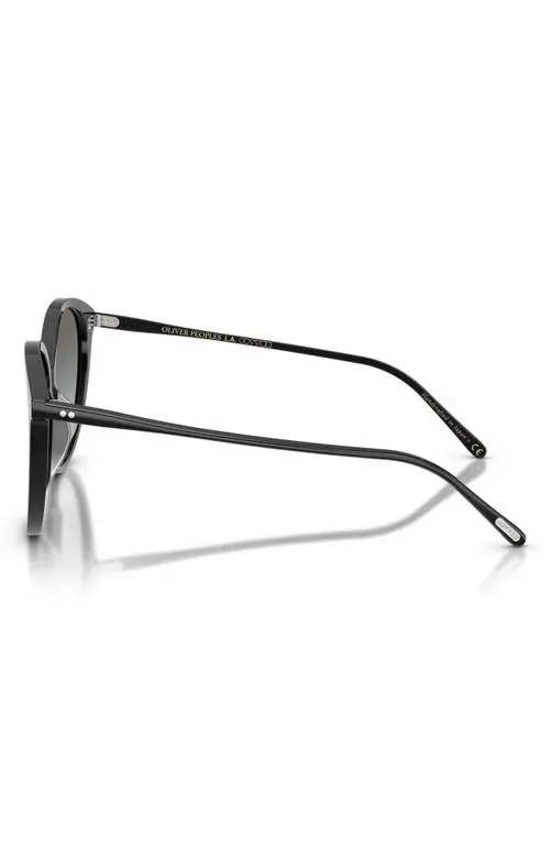Oliver Spencer Soleau Butterfly Sunglasses - Black/grey Gradient