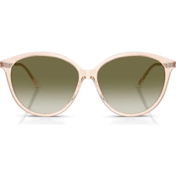 Oliver Spencer Soleau Butterfly Sunglasses - Cherry Blossom/olive