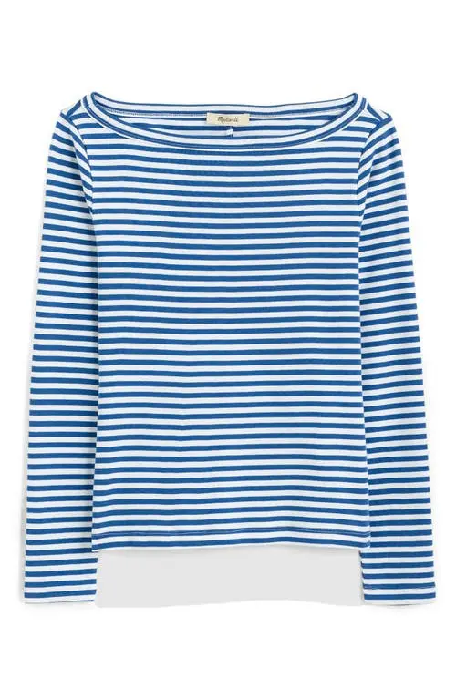 Madewell The '90s Stripe Cotton Boatneck T-shirt