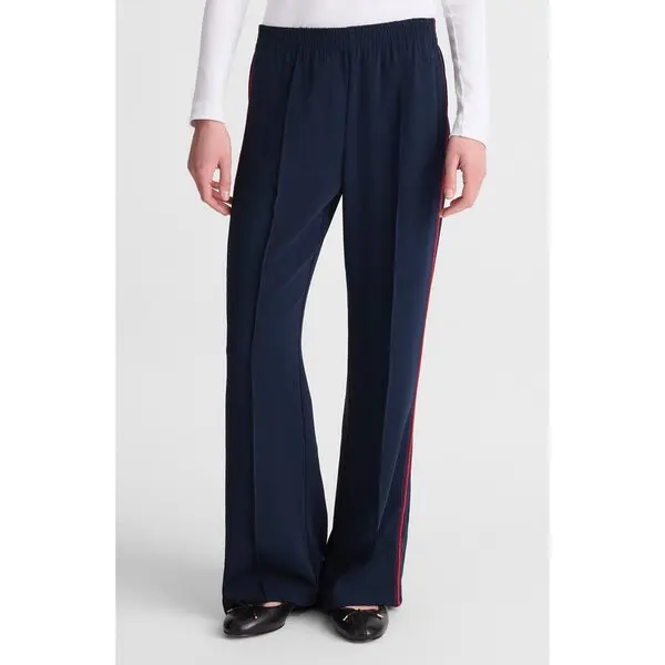 Madewell Bootcut Track Pants - Classic Navy