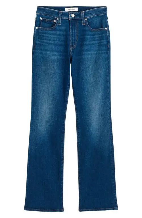 Madewell The Stretch Flare Crop Jeans