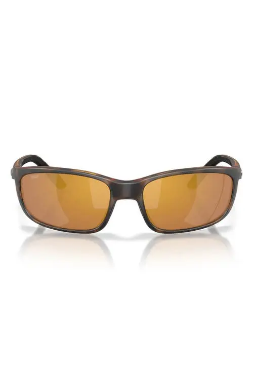 COSTA DEL MAR Brine Ii 59mm Polarized Sunglasses - Tortoise/gold Mirror 580p