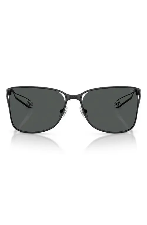 DIESEL® Pillow Sunglasses - Matte Black/dark Grey