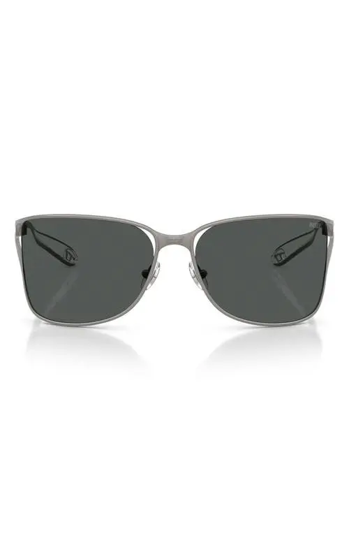 DIESEL® Pillow Sunglasses - Matte Gunmetal/dark Grey