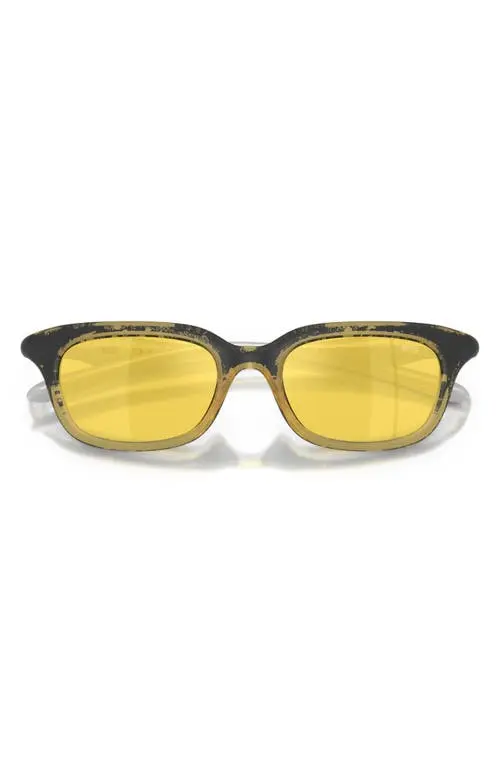 DIESEL® Mirrored Square Sunglasses